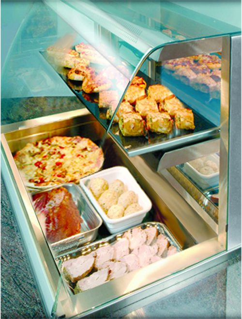 Hot Display (Open Front - Curved) - RPI Industries